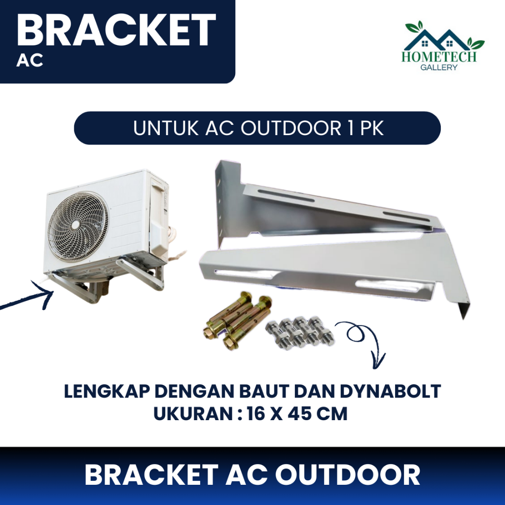 Jual Bracket AC Outdoor 1 PK Ukuran 16 x 45 cm | Shopee Indonesia