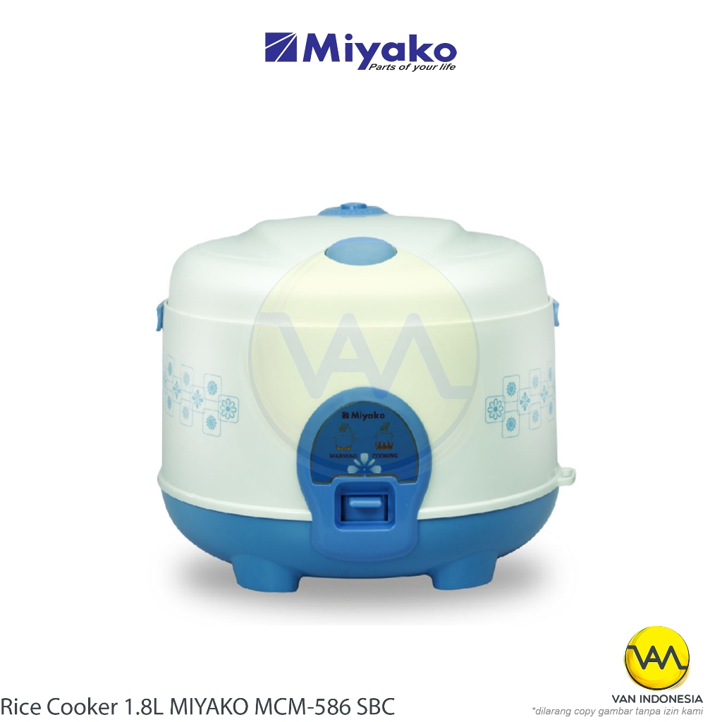 Jual MIYAKO Rice Cooker 1.8L MCM-586 SBC | Shopee Indonesia