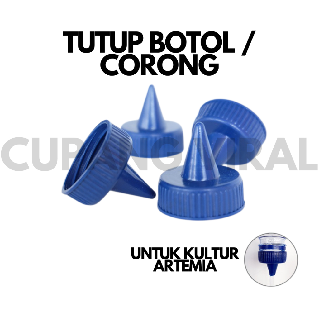Jual Tutup Botol Corong Kultur Artemia | Shopee Indonesia