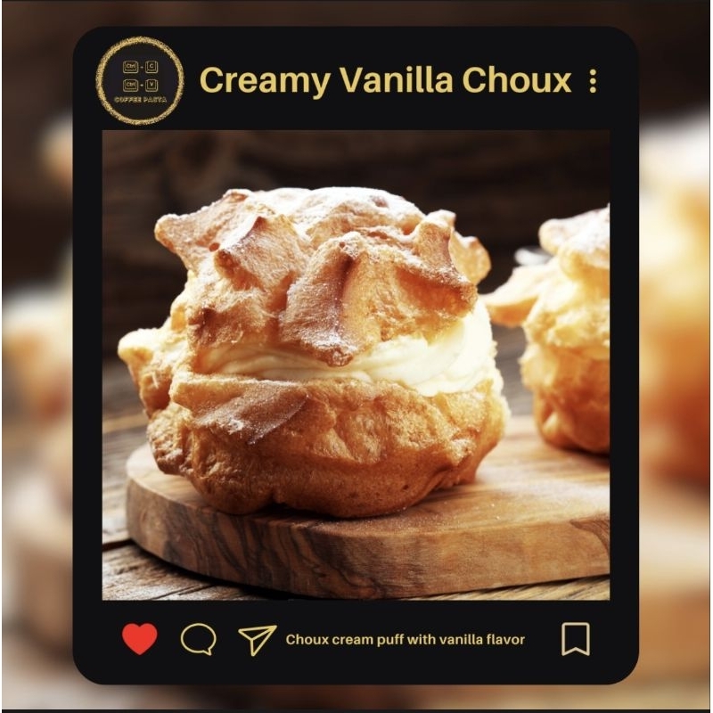 Jual Creamy Vanilla Choux (Kue Soes) | Shopee Indonesia