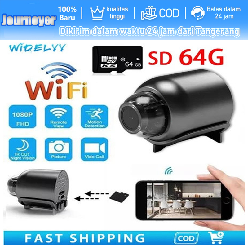 Jual Kamera Mini WIFI CCTV Mini Tersembunyi Tanpa Kabel 1080P cctv wifi ...