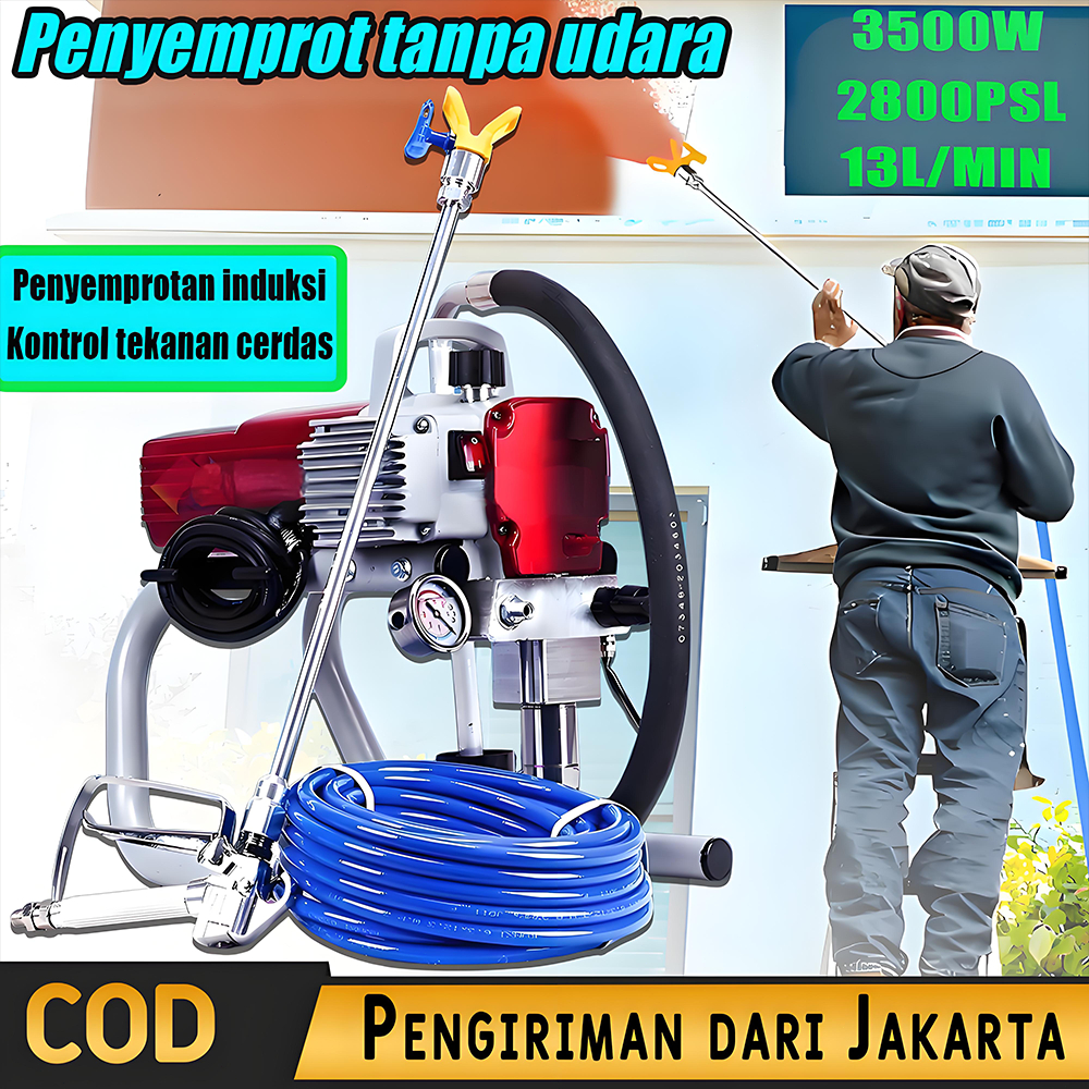 Jual Mesin Semprot Cat Minyak Tanpa Udara Bertekanan Tinggi Baru Mesin ...