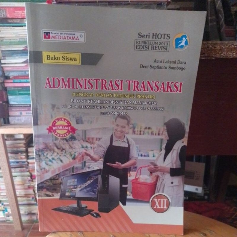 Jual buku siswa administrasi transaksi Mediatama kelas 12 avni laksmi | Shopee Indonesia
