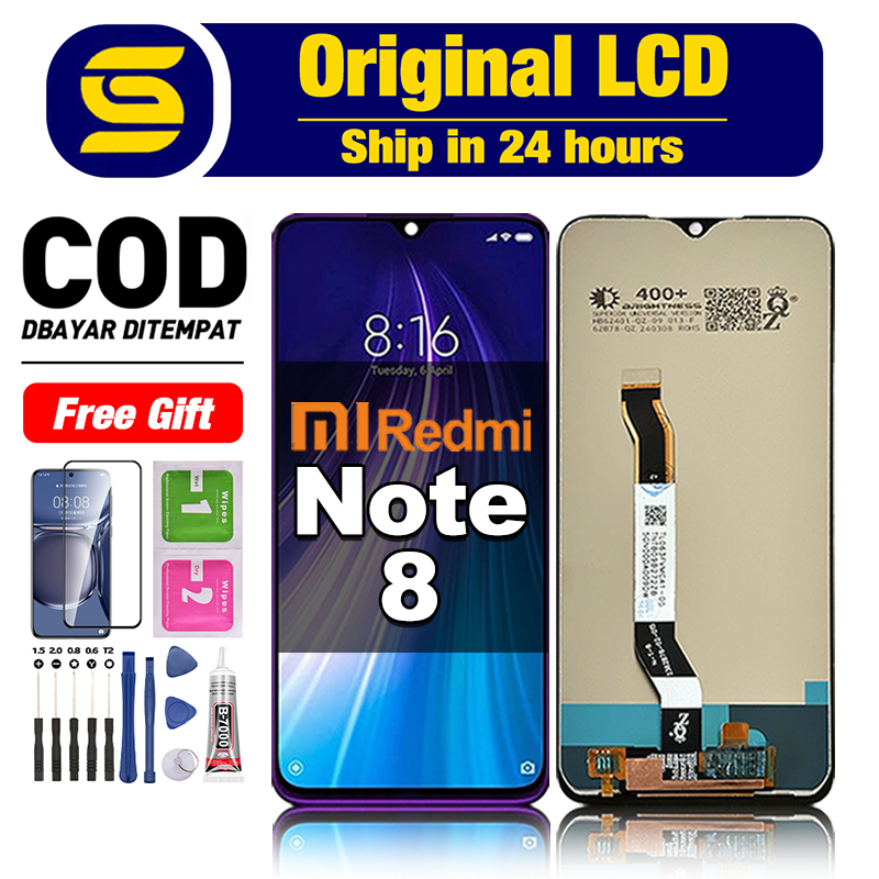 Jual LCD Redmi Note 8 Original 100% Fullset Touchscreen hp murah For ...