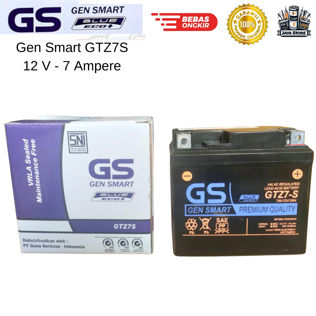 Jual Aki Motor Fazzio R15,TTR 150, XT225, Xabre, Fino Grande, GS Gen ...