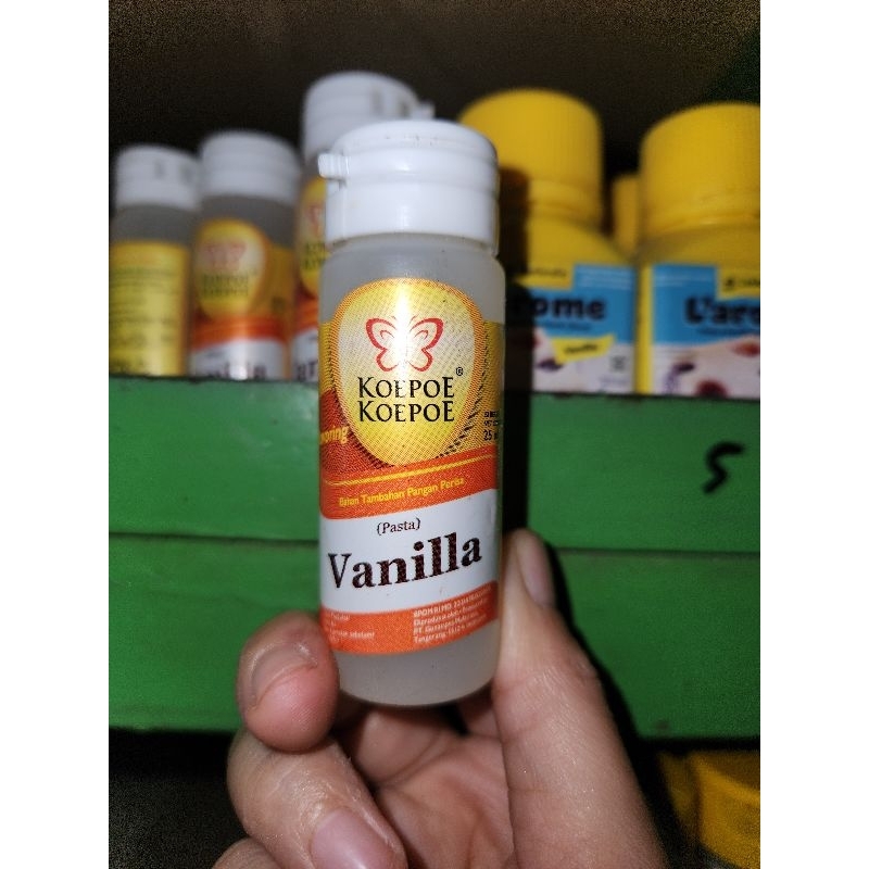 Jual perisa vanilla cair koepoe 25ml | Shopee Indonesia