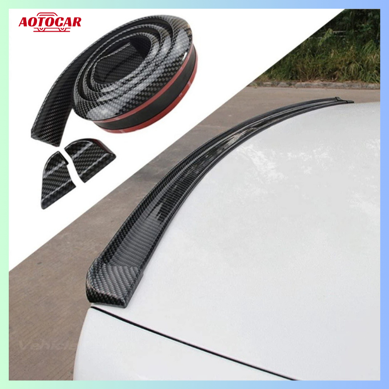 Jual AOTOCAR Lips Ducktail Carbon /Hitam Polos Spoiler Belakang Mobil ...