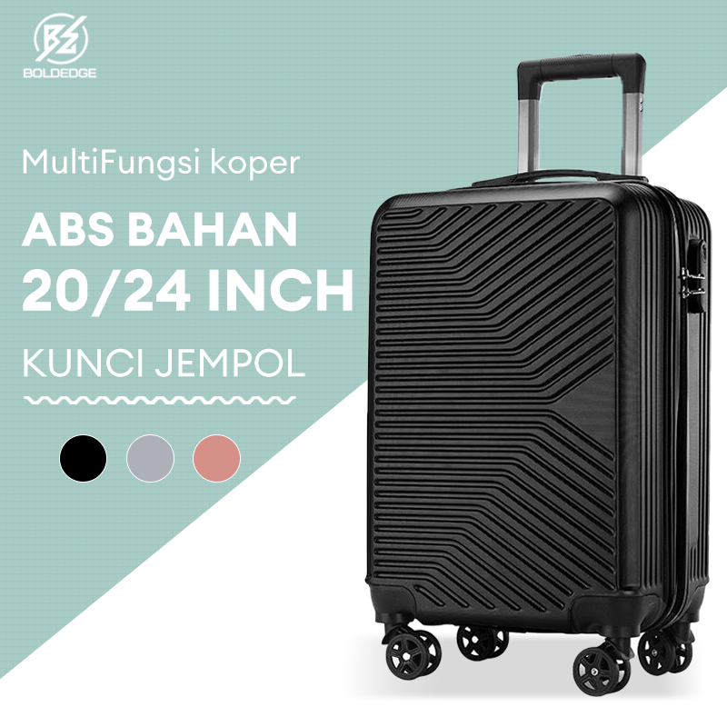 Jual BoldEdge Koper 20/24 Inch Koper Travel Koper Kabin Hardcase Ringan ...