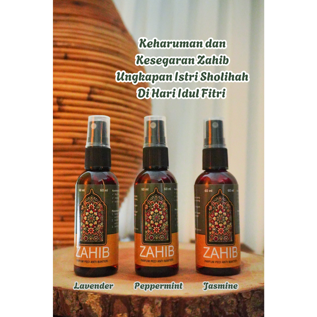 Jual Perfum Peci Zahib Non Alkohol 60ml | Shopee Indonesia