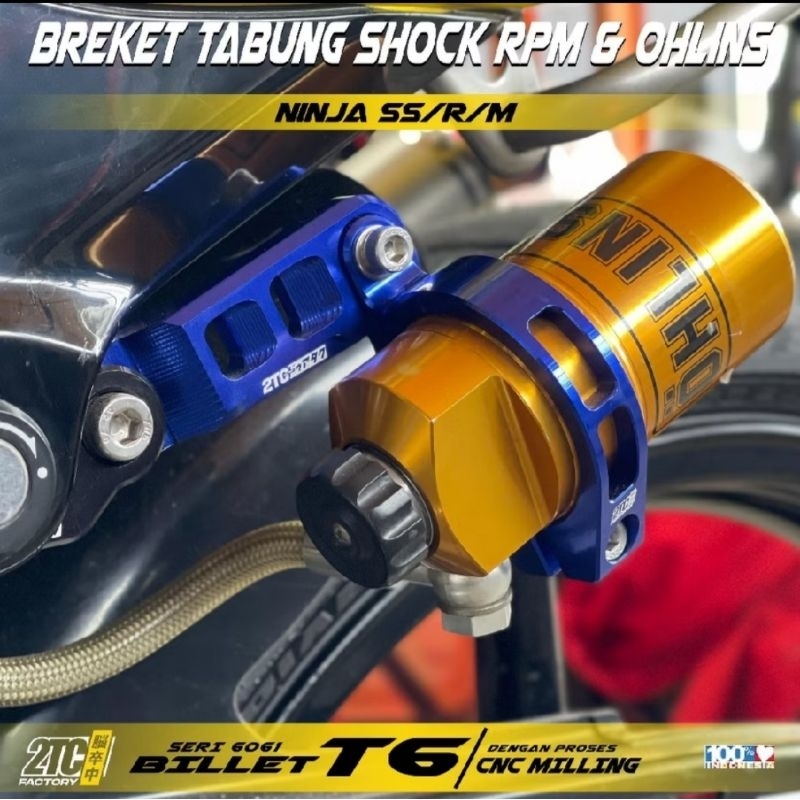 Jual BREKET TABUNG SHOCK BRACKET TABUNG SHOCK BELAKANG RPM/OHLINS FOR ...