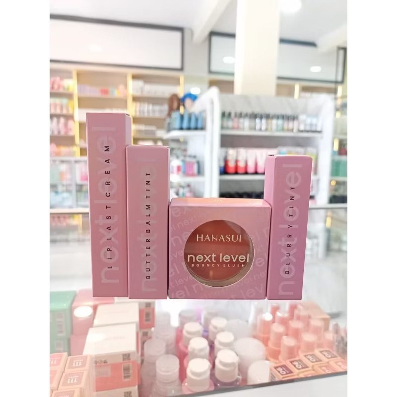 Jual Hanasui level up beuty kit - next level blurry Tint || bouncy ...