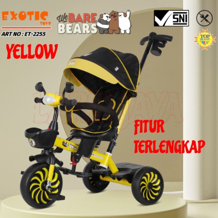 Jual BONUS BELL SEPEDA RODA TIGA IORA MODEL TERBARU , sepeda roda tiga exotic et 2255 terbaru ...