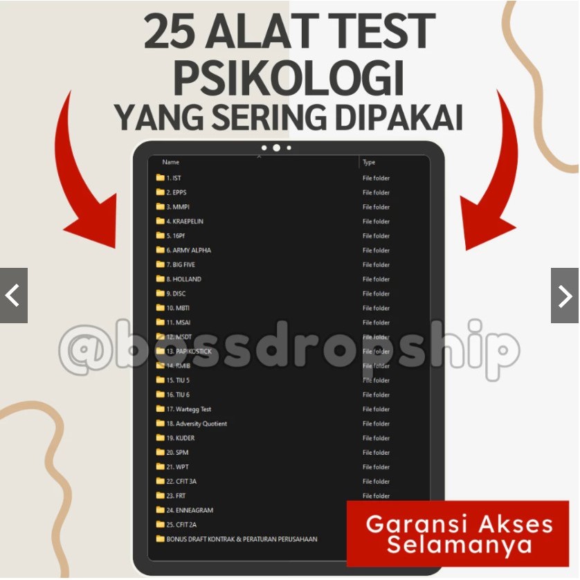 Jual 25 Template aplikasi test Psikologi siap pakai | Shopee Indonesia