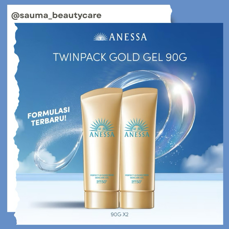Jual anessa perfect uv sunscreen skincare gel 90g | Shopee Indonesia