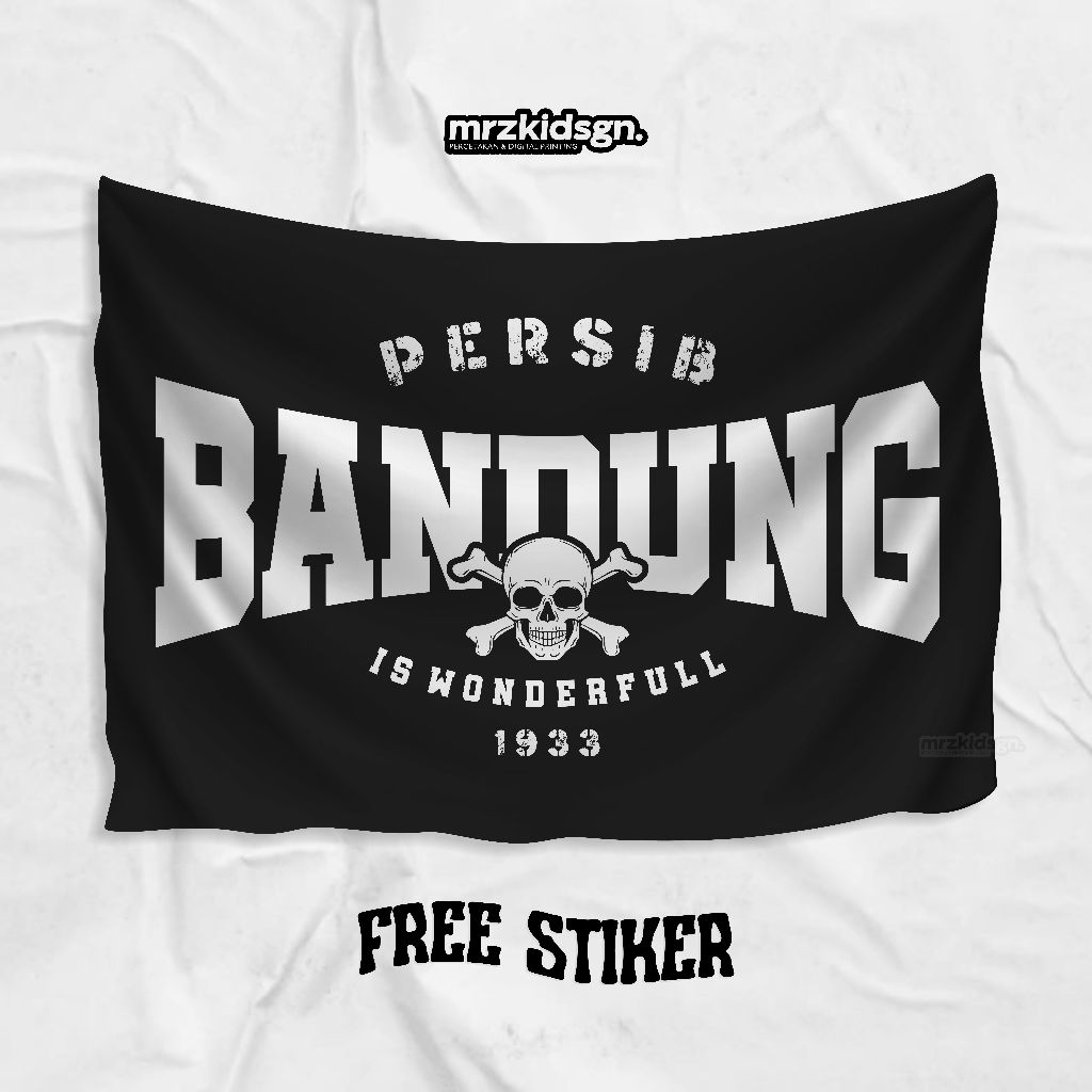 Jual Bendera Persib Bandung | Bendera Ultras | Mini Flag Persib Free ...