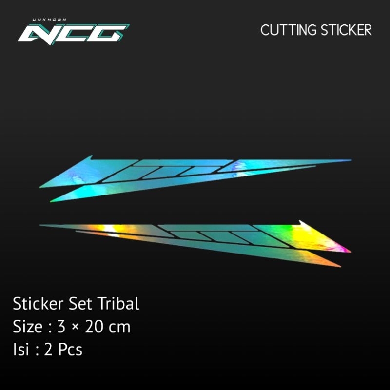 Jual Sticker Tribal Set Stiker Strip Reflektor Motor Keren | Shopee ...