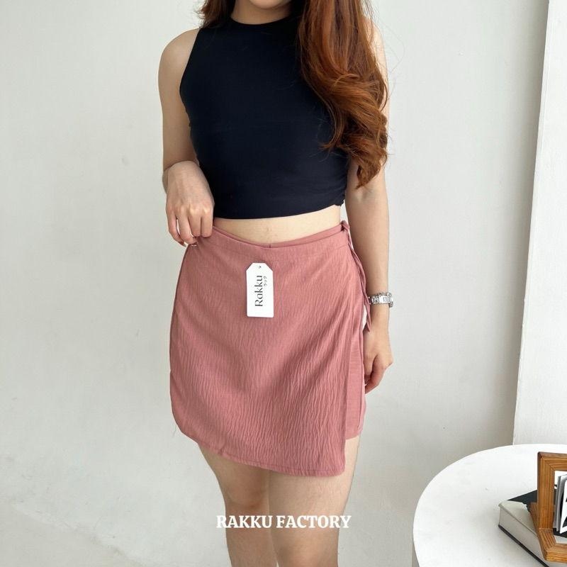 Jual Carla Skort Jumbo Premium – Hotpant Rok Celana Pendek Kekinian – Hot pant Korea Rakku ...