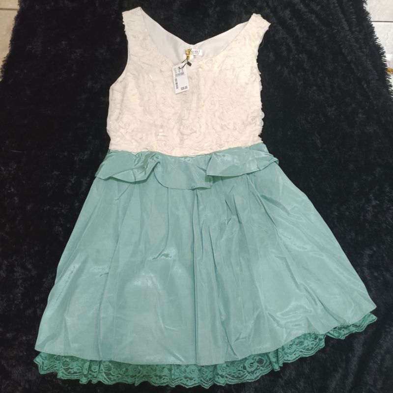 Jual axes femme party dress tosca | Shopee Indonesia