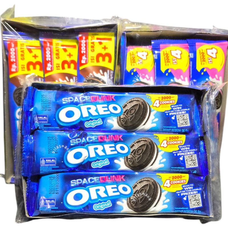 Jual BISKUIT OREO 1 BOX ISI 12 BUNGKUS OREO KEPING oreo blackpink blek ping blackping | Shopee ...