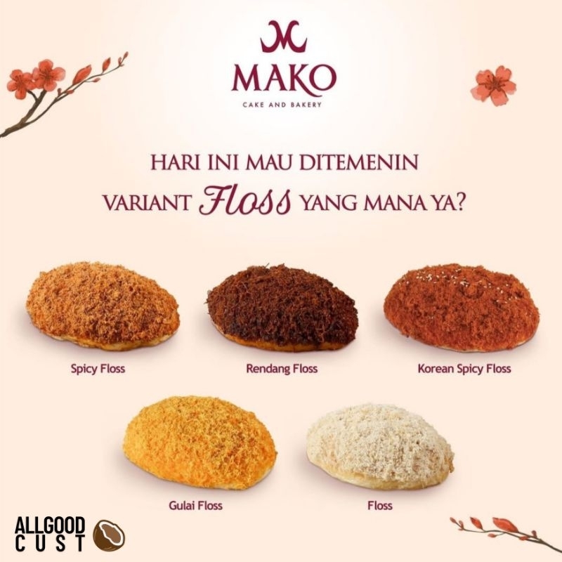 Jual MAKO Floss, Roti Abon Aneka Rasa by Breadtalk | Shopee Indonesia