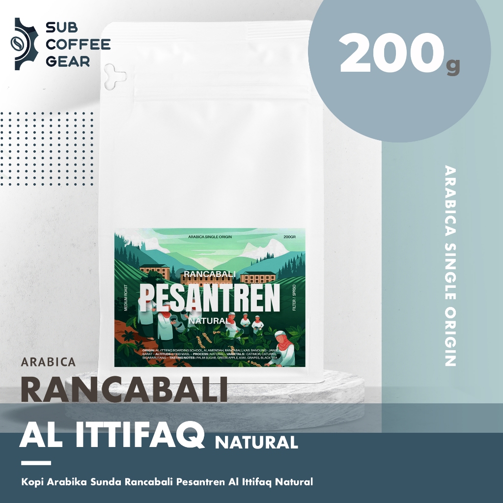 Jual KOPI ARABIKA SUNDA RANCABALI PESANTREN NATURAL SINGLE ORIGIN ...