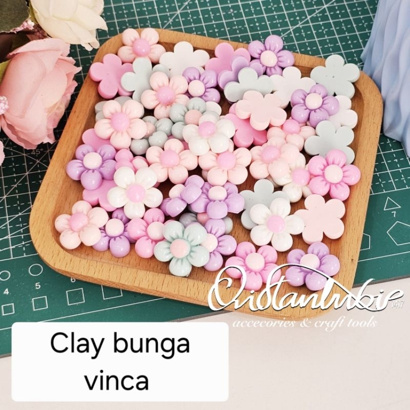Jual Clay boming flower & Bunga Teratai Pastel 10pcs | Shopee Indonesia