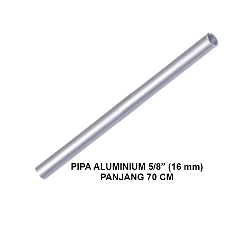 Jual EELIC PIA-ALM16MMX1MM Pipa aluminium pipa bulat ukuran 5/8" (16mm ...