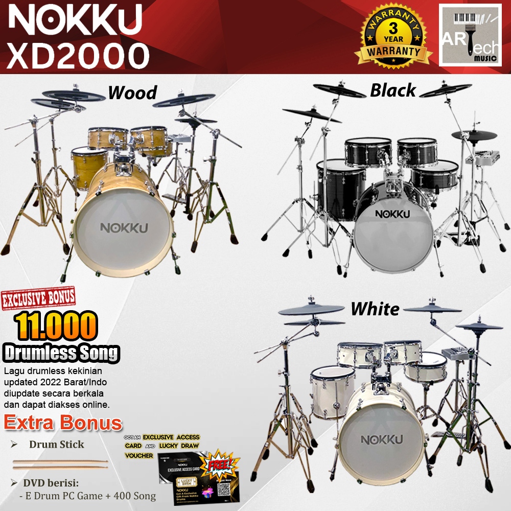 Jual Drum Elektrik NOKKU XD2000 Standard / XD 2000 / X D2000/ XD-2000 ...