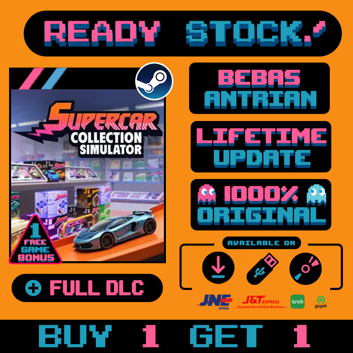 Jual Supercar Collection Simulator PC ORIGINAL | Shopee Indonesia