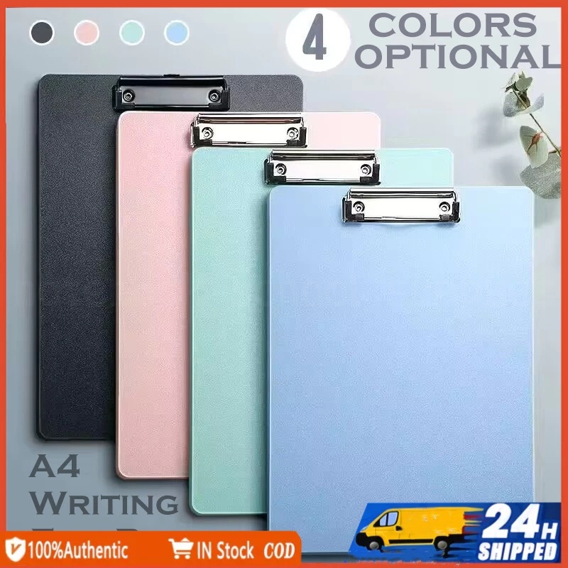 Jual Clipboard A4 Papan Jalan ATK fleksibel ringan Papan Ujian folio ...