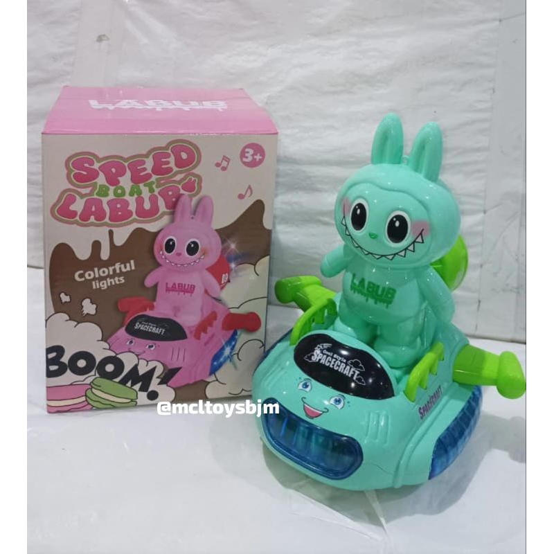 Jual MAINAN LABUBU SPEED BOAT FULL MUSIK DAN LAMPU/ MAINAN ANAK ROBOT ...