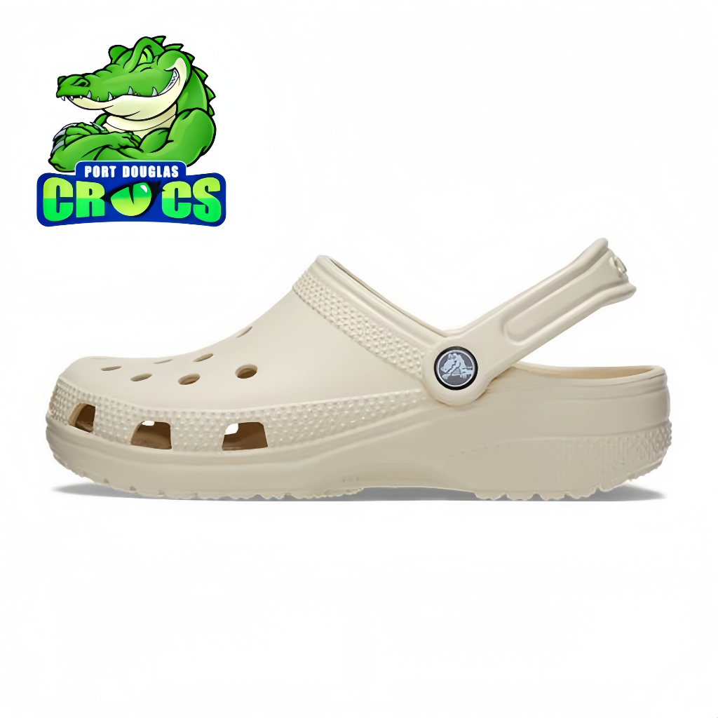 Jual [COD]Crocs Unisex Classic Clog - Bone | Shopee Indonesia