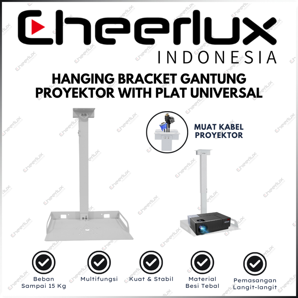 Jual Hanging Bracket Gantung Proyektor With Plat | Bracket Gantung ...