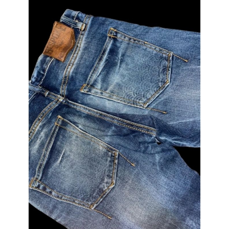 Jual Selvedge Denim "Kirk" Golden series Bespoke Project | Shopee Indonesia