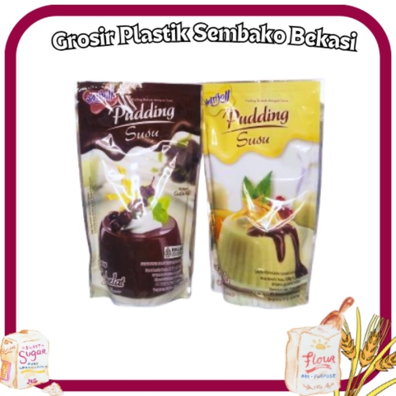 Jual Pudding susu nutrijell banyak varian rasa | Shopee Indonesia