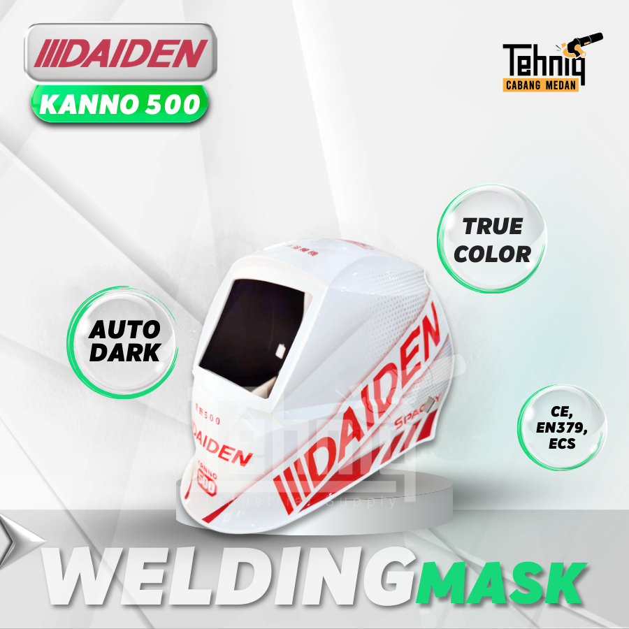 Jual HELM LAS - KEDOK TOPENG LAS DAIDEN WELDING HELMET KANNO 500 AUTO ...