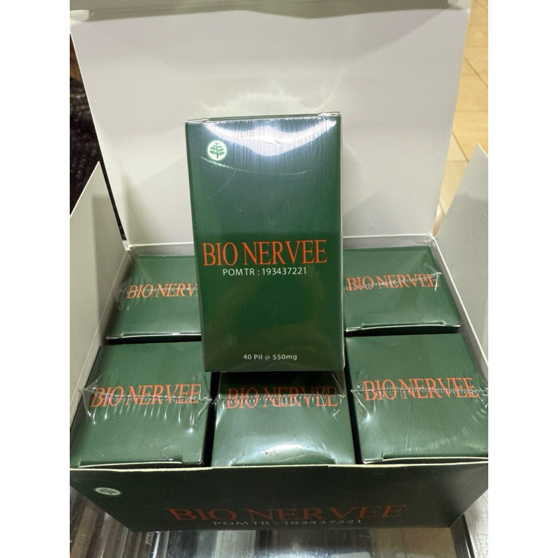 Jual Paket 1box besar isi 6 botol Bionervee | Shopee Indonesia