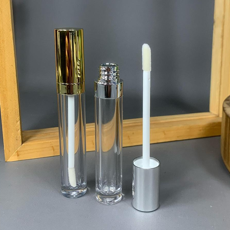 Jual Botol Lip Cream 4 Ml Round Cap Gold & Silver / Botol Lip Cream ...