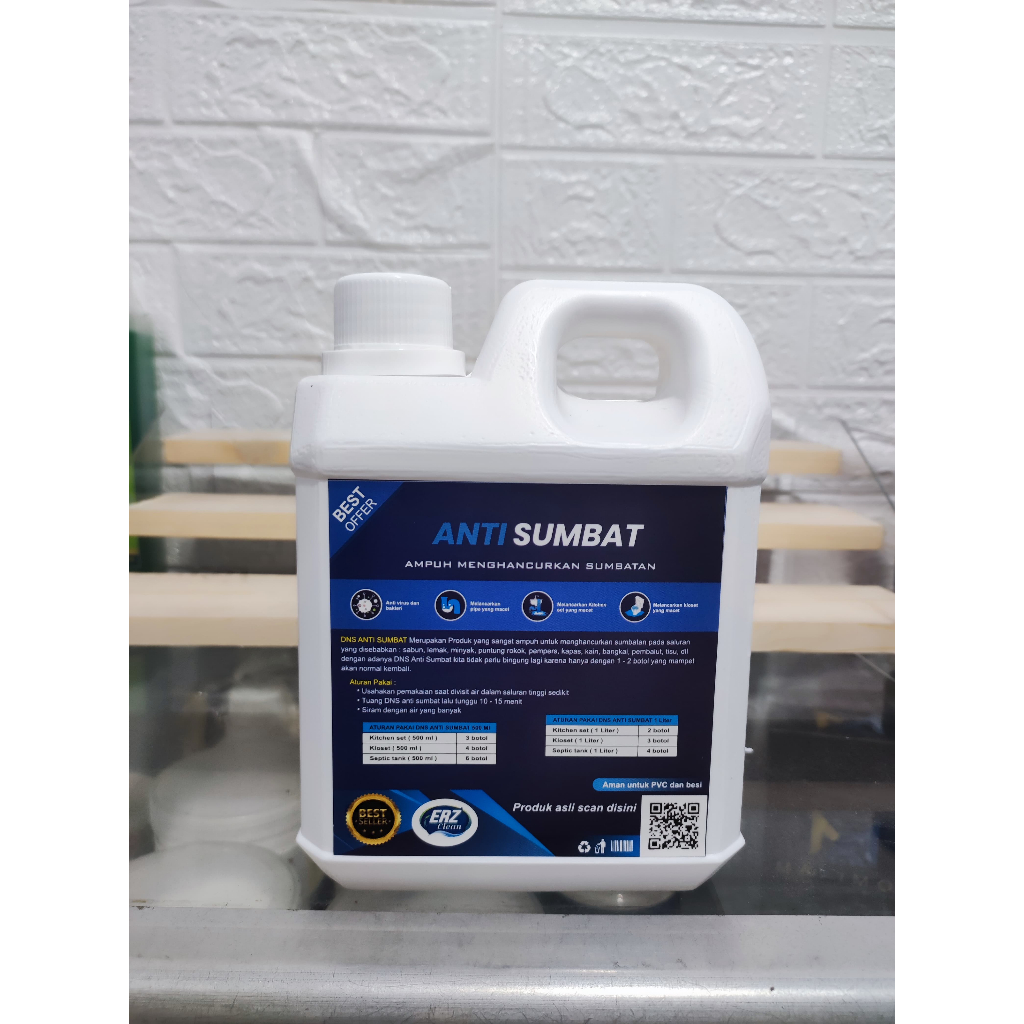 Jual Anti Sumbat Saluran Air Pipa Mampet WC Wastafel tempat cuci Piring ...