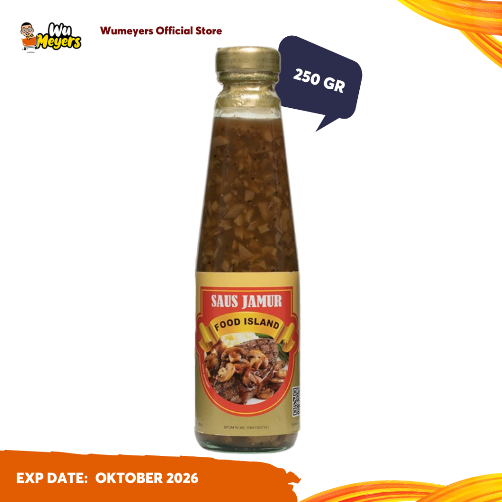 Jual Saus Jamur Food Island 250 gr | Shopee Indonesia