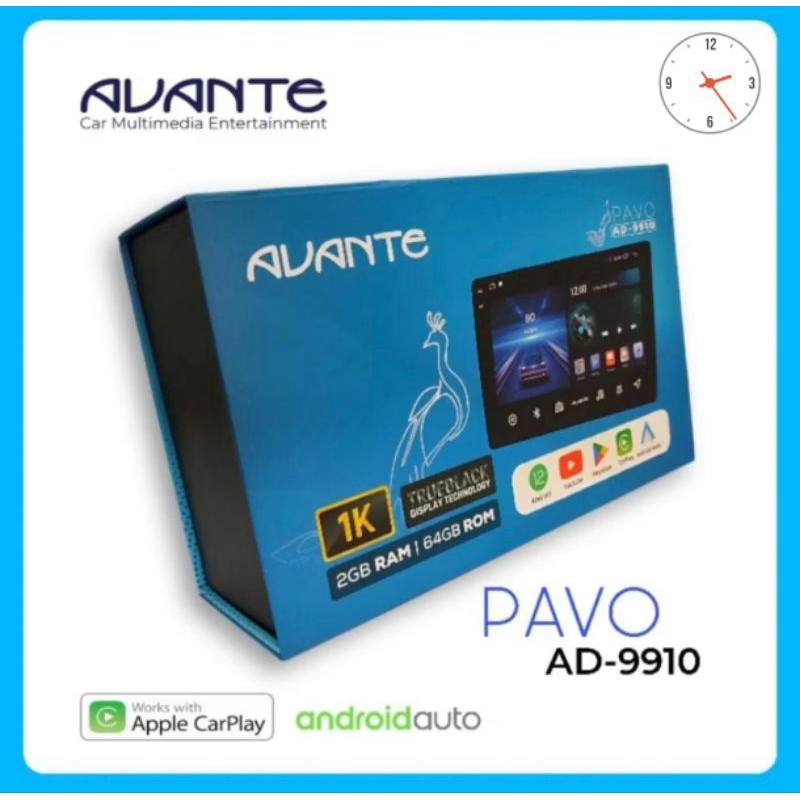 Jual AVANTE Pavo AD-9910 - 9 inch Ram 2/64 GB - Head Unit-yaafi car ...