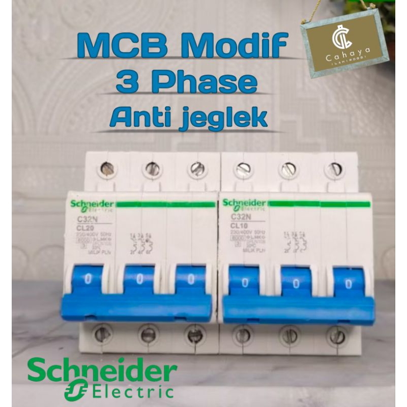 Jual MCB pln Modif request 3Phase | Shopee Indonesia