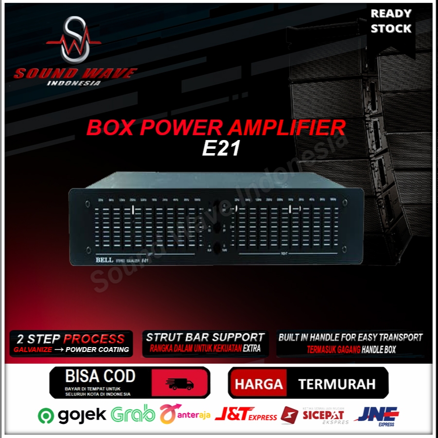 Jual BOX POWER AMPLIFIER BELL E21 | Shopee Indonesia