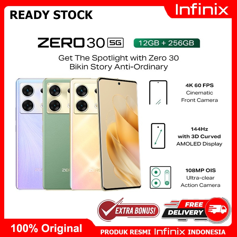 Jual Infinix ZERO 30 5G 12/256GB Produk Resmi Infinix Indonesia ...