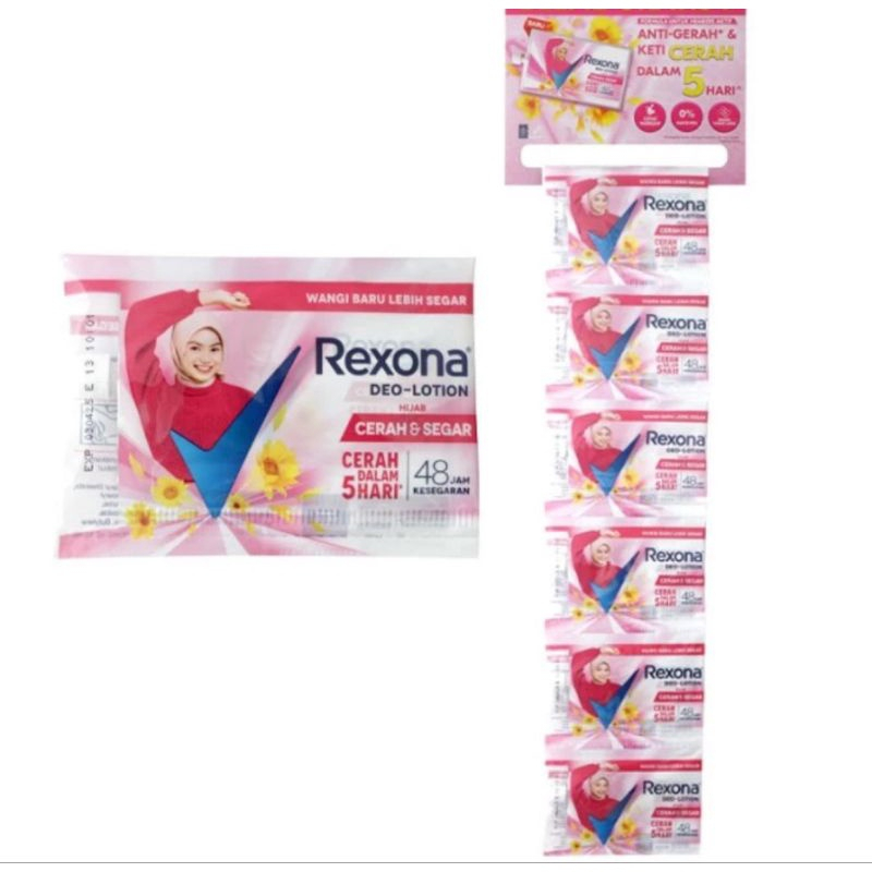 Jual REXONA DEO LOTION HIJAB CERAH&SEGAR (SATUAN) | Shopee Indonesia