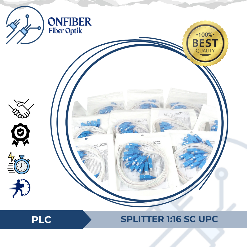 Jual PLC SPLITTER 1:16 SC UPC | Fiber optik FO passive Splitter ...
