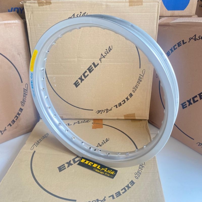 Jual velg takasago Excel Asia silver 17 x 185 harga satuan | Shopee ...