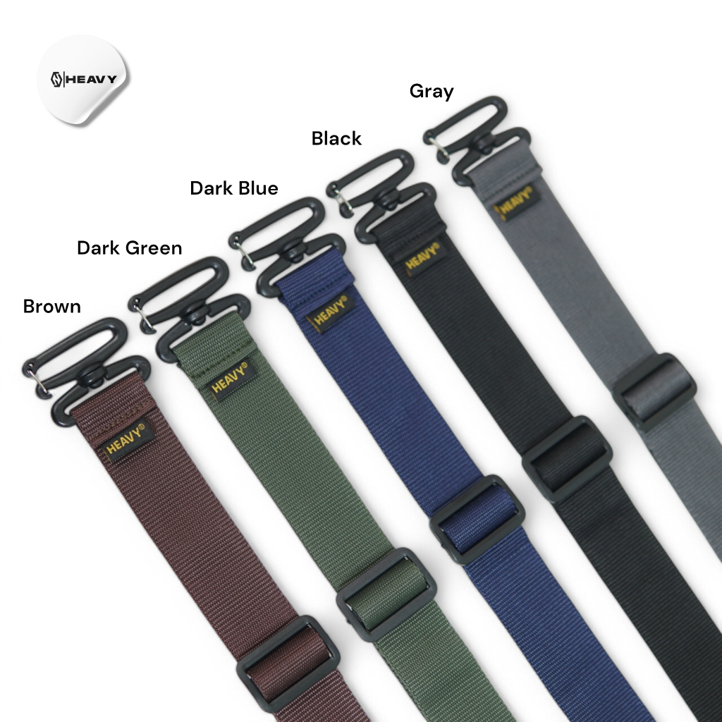 Jual Heavy Webbing Strap Nylon Polyester Tali Tas Panjang 130cm ...