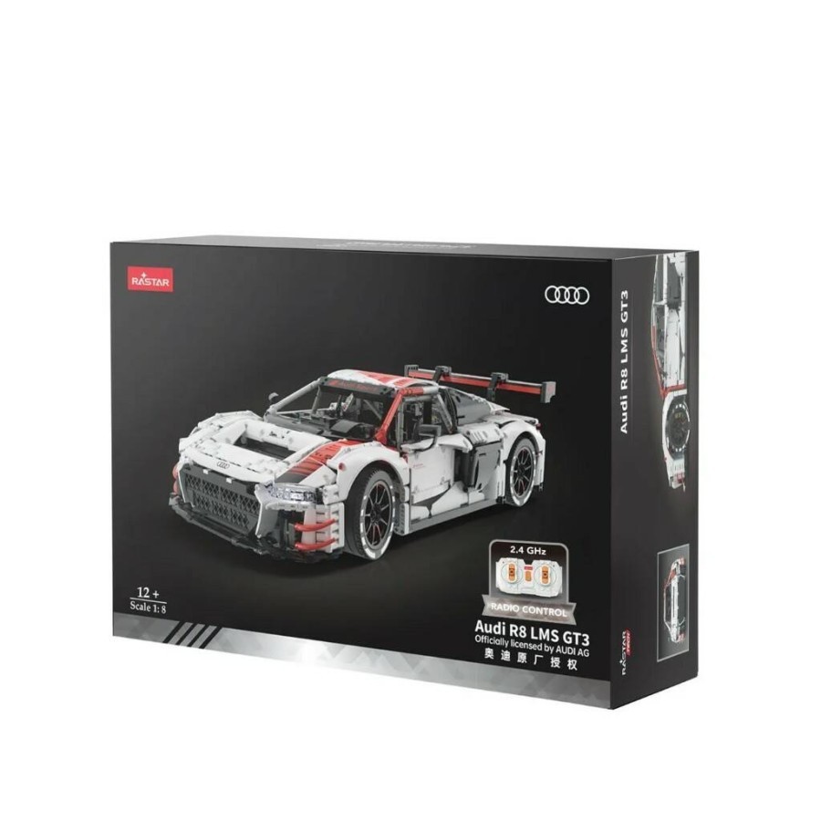 Jual RASTAR Bricks Audi R8 LMS GT3 Official Licensed 1/8 Scale | Shopee ...