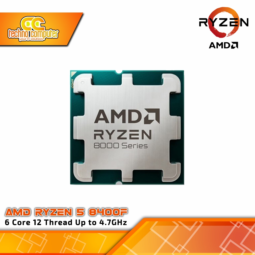 Jual PROCESSOR AMD RYZEN 5 8400F - 6 Core 12 Thread Up to 4.7GHz - Socket AM5 (TRAY) | Shopee ...
